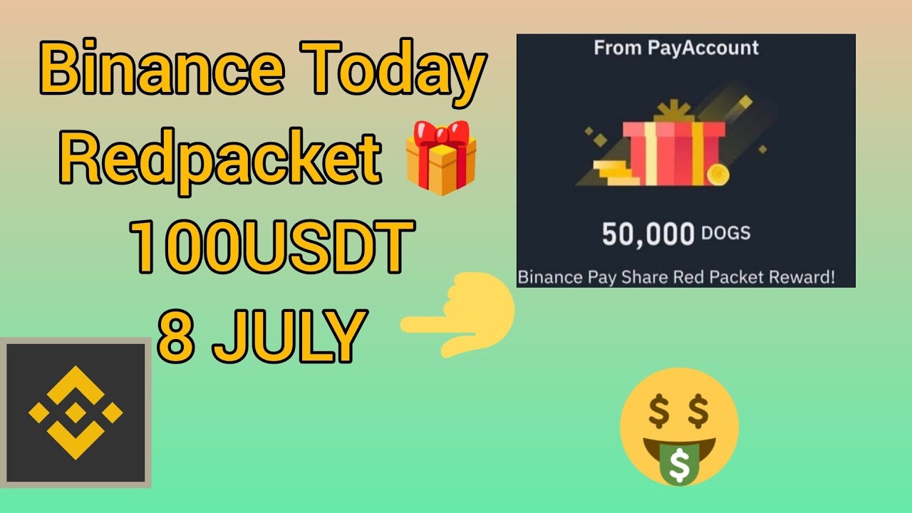 BINANCE daily rewards Redpacket code 8 july 2025 - YouTube