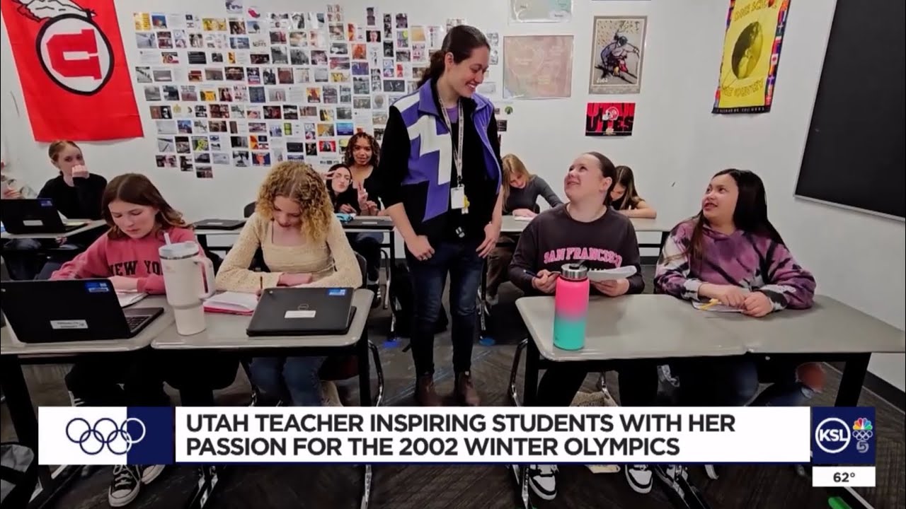 Utah teacher inspires students with her passion for the 2002 Winter ...