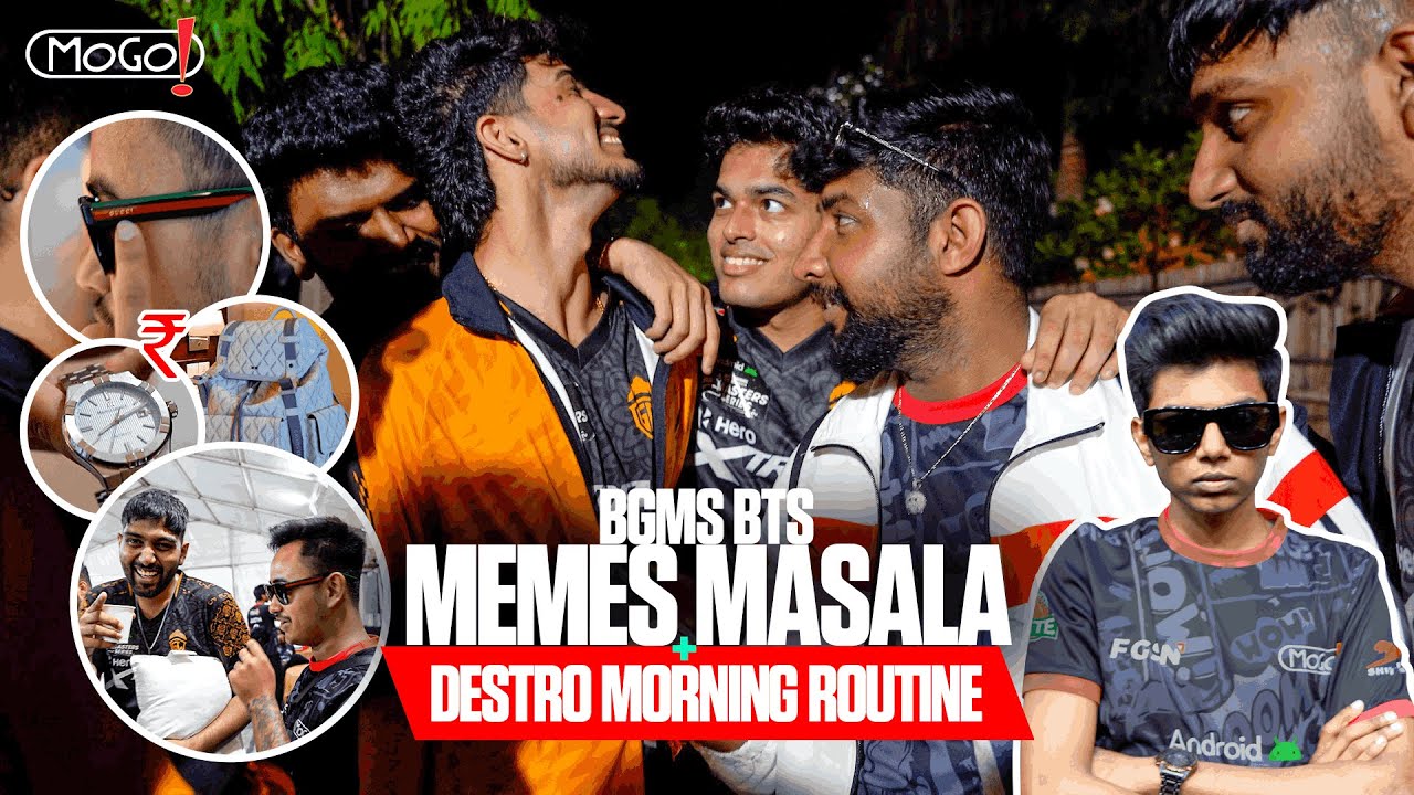 BGMS BTS & Memes Masala: Mogo Esports - YouTube