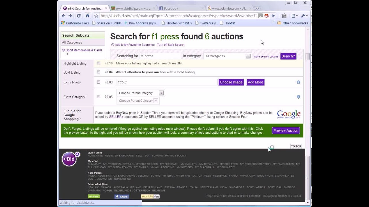 How To Use List Similar Item - eBid How To Video - YouTube