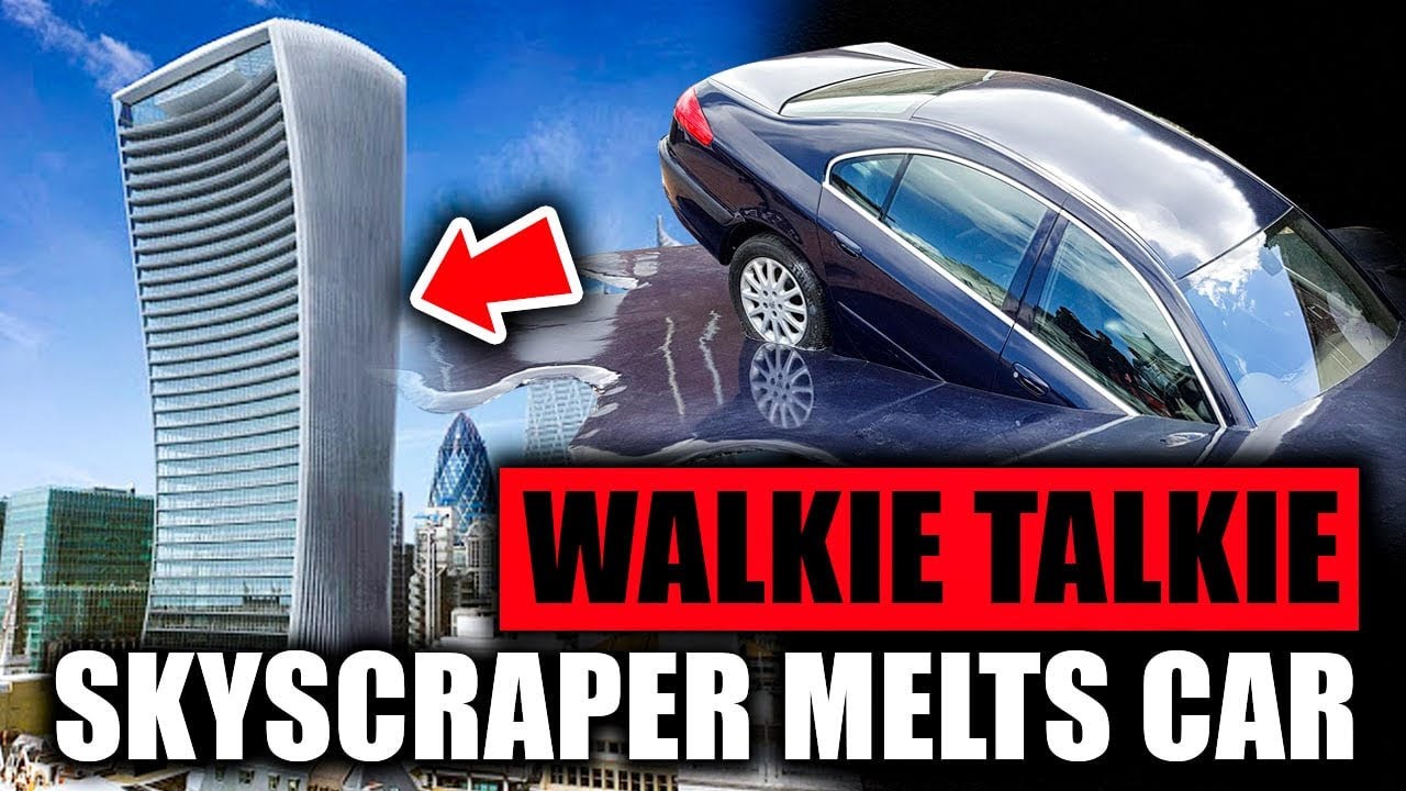 Car MELTING madness! Insane $1.7 Billion London Skyscraper That Defies ...