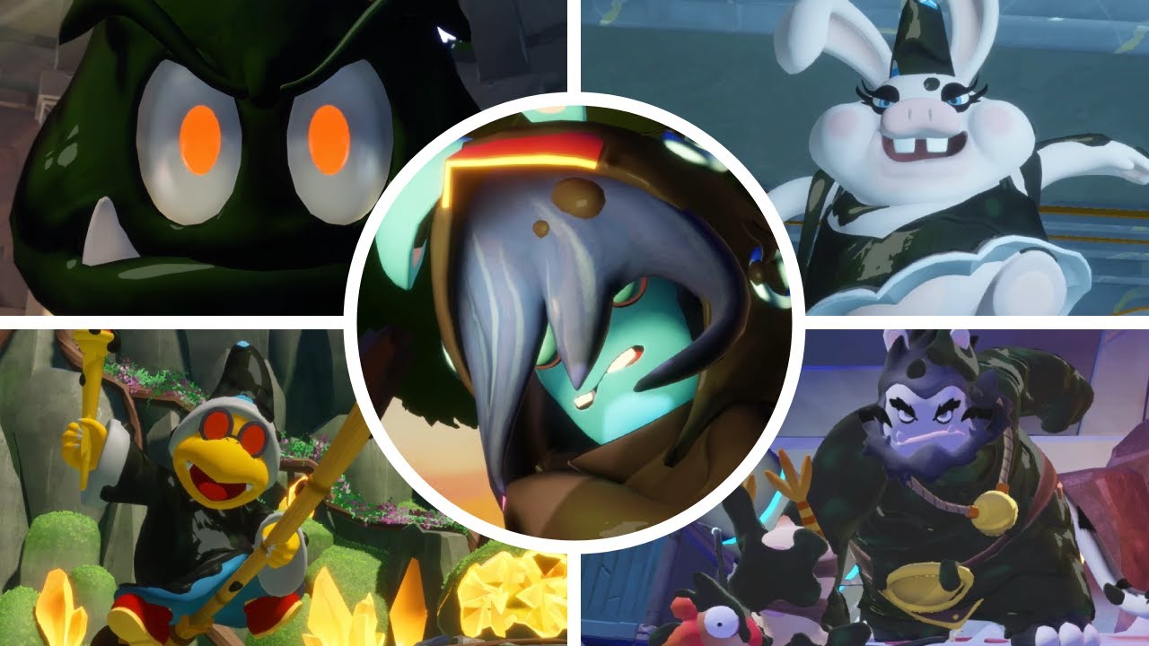 Mario + Rabbids Sparks Of Hope - All Gold Pipe Secret Bosses - YouTube