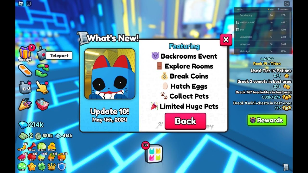 Pet Simulator 99 Update 10 Trailer - YouTube