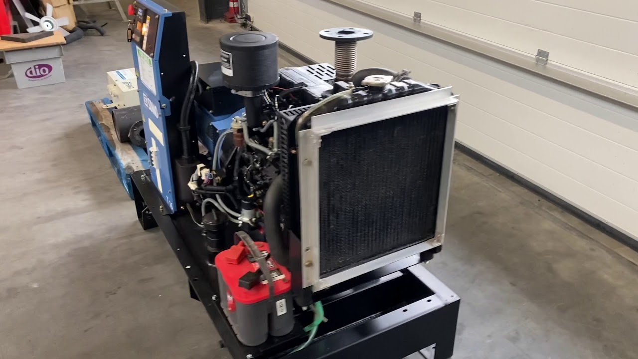 SDMO T16K Mitsubishi Mecc Alte Spa 16 kVA generatorset met ATS stocknr ...