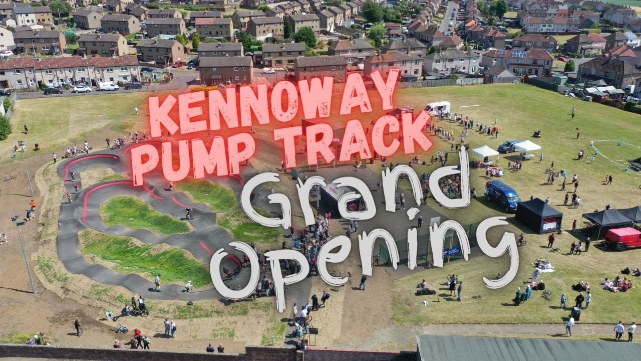 Kennoway Pump Track Grand Opening July 2022 - YouTube
