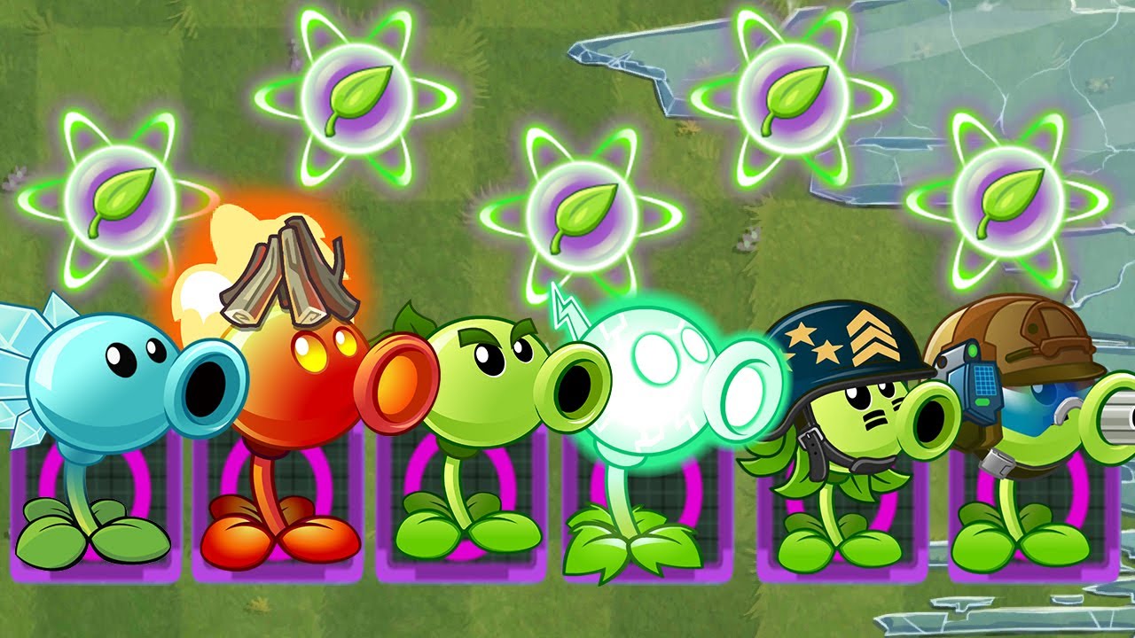 Fire Pea, Snow Pea & All PEA Plant Level 1 Vs 5 Frozen Iceage ...