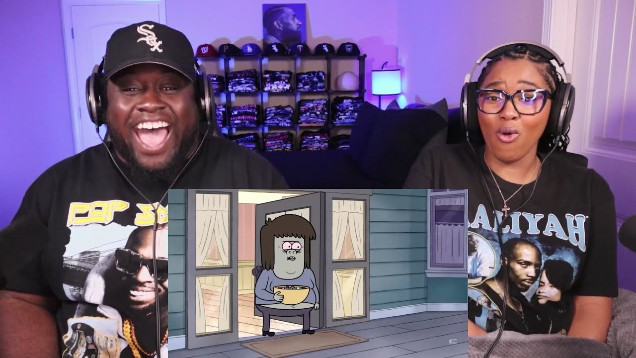 Kidd and Cee Reacts To Regular Show Moments - YouTube