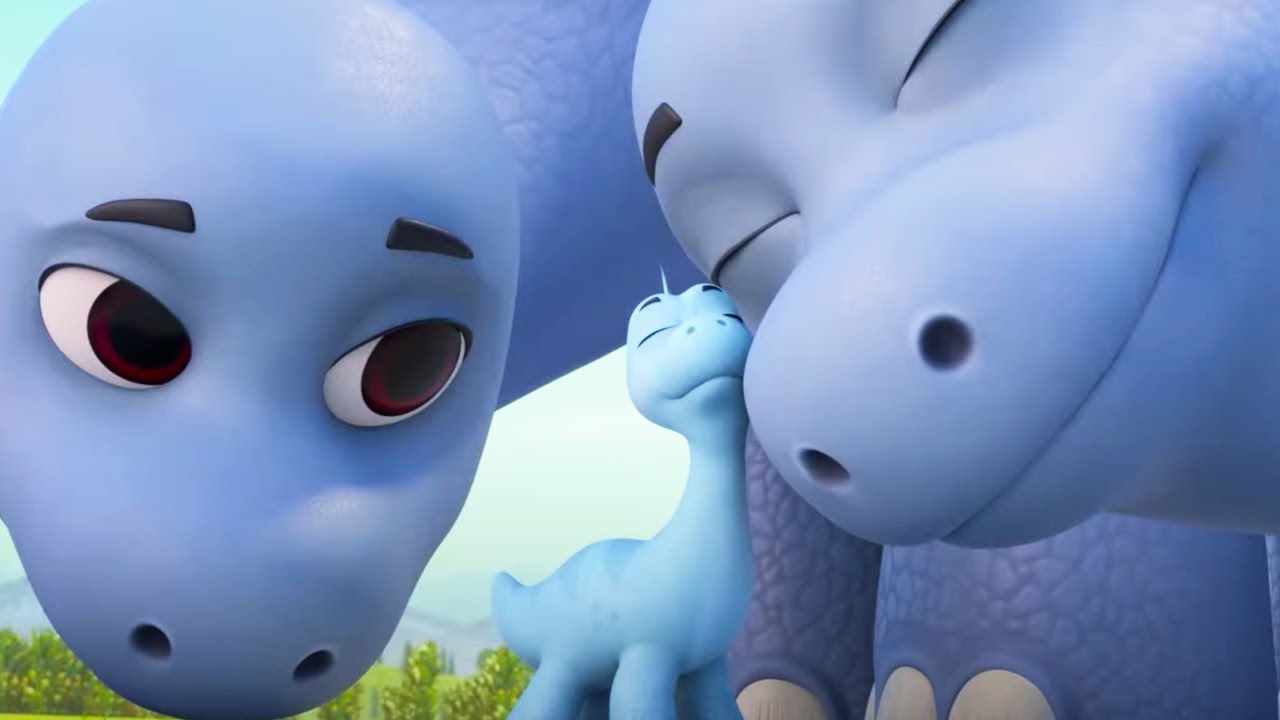 Brontosaurus Family | Dino Ranch - YouTube