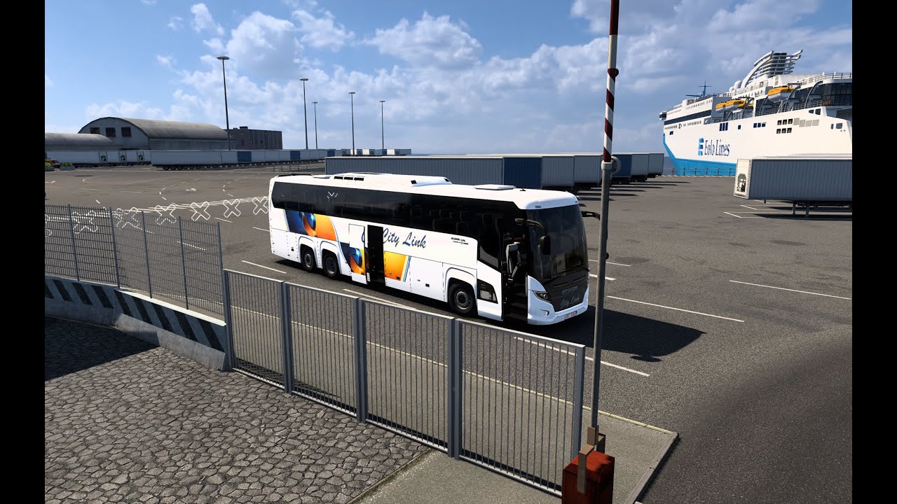 Citylink Coaches Zimbabwe | Scania Touring Bus | ETS 2 - YouTube