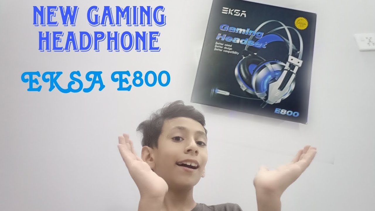 Gaming Headphone Good review I like it in just 2800 rupes do want this || Gaming headphone Eksa ...