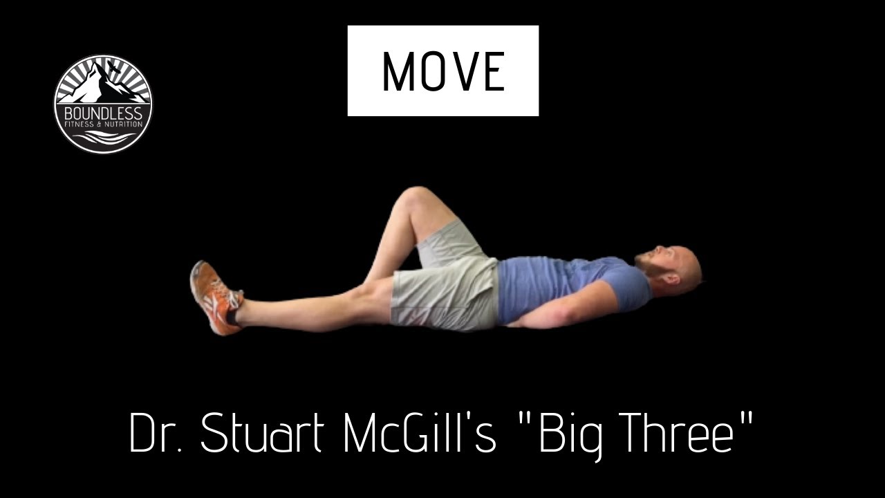 The Three Core Exercises EVERYONE Should Do - Dr. Stuart McGill's "Big ...