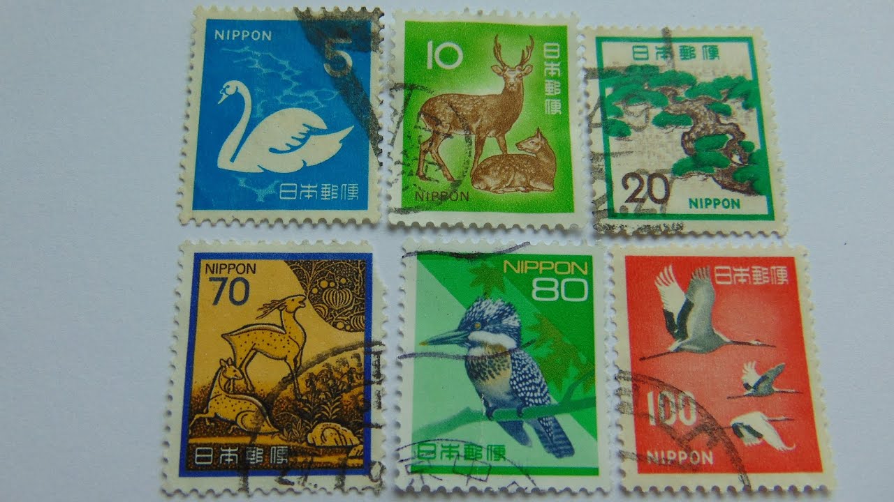 Old Japan/Nippon Stamps - YouTube