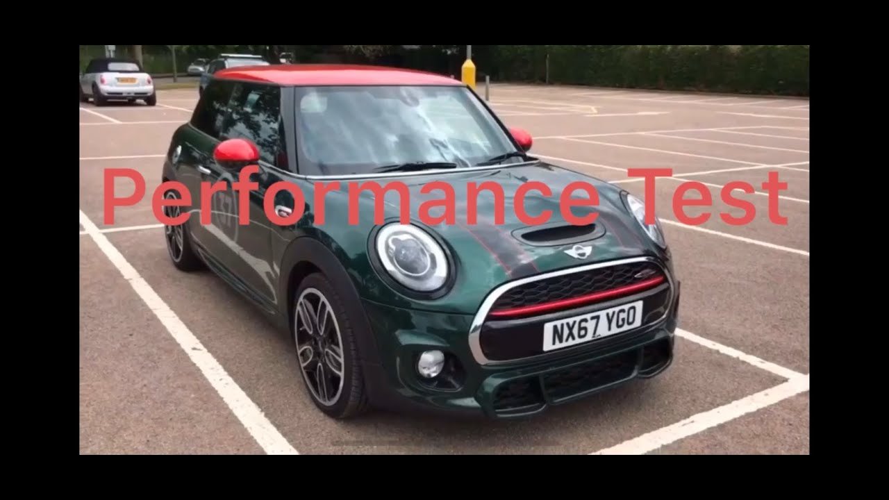 Performance Test...MINI Cooper S Auto 210bhp - YouTube