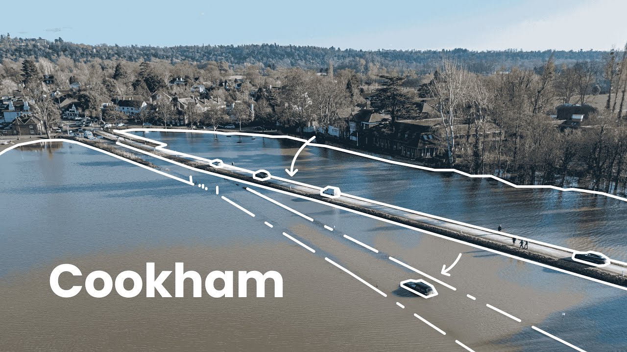 Cookham FLOOD! - Cookham UK | 4K Drone - YouTube