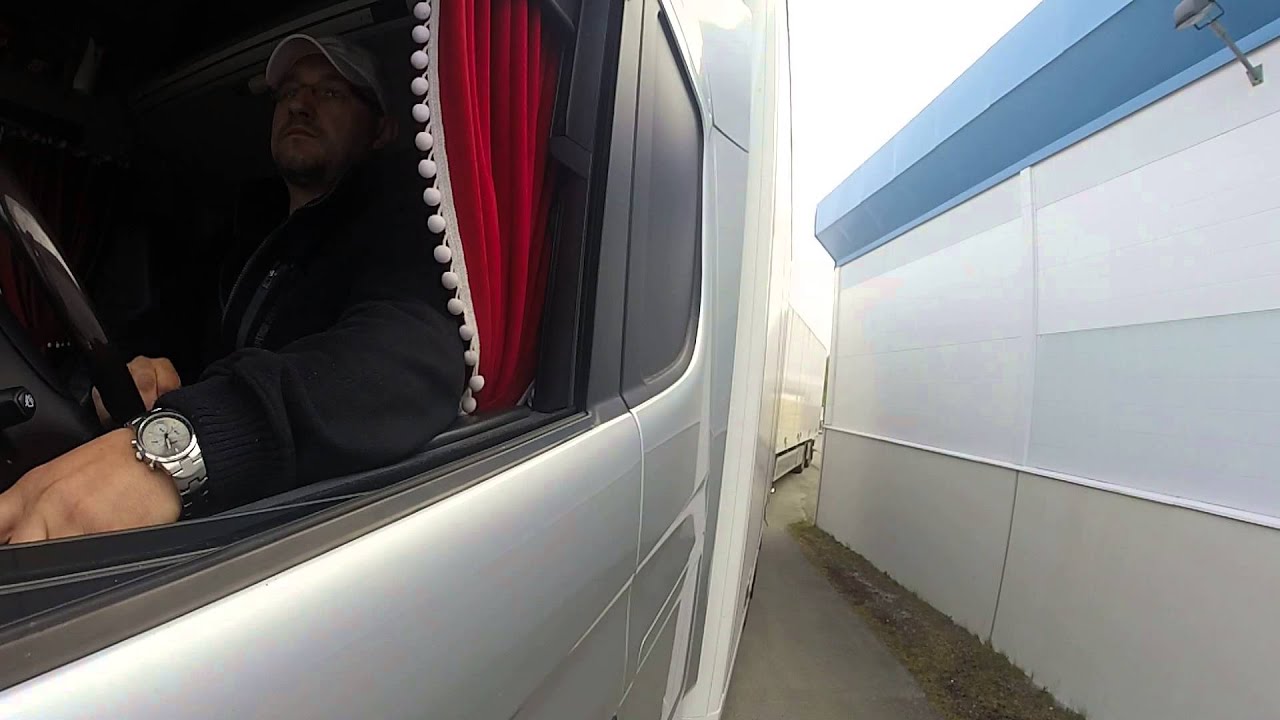 Seba Polski Kierowca w Szwecji # 6 A takie tam cofanie sie skladem 24 ...