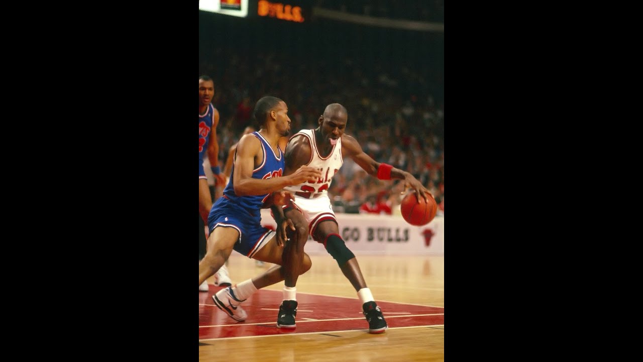 Michael Jordan Using the Bum Transfer of Skill Part 2 - YouTube