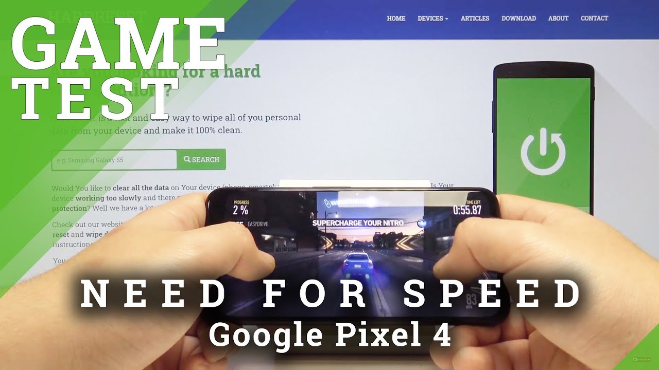 Need For Speed in Google Pixel 4 - NFS GamePlay - YouTube