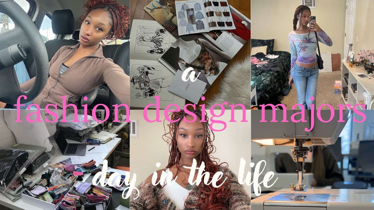 day in the life of a fashion design major | morning routine + skincare ...