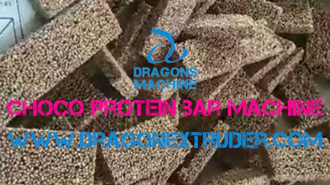 Choco Protein Bar Machine -- our most hot selling food bar machine ...