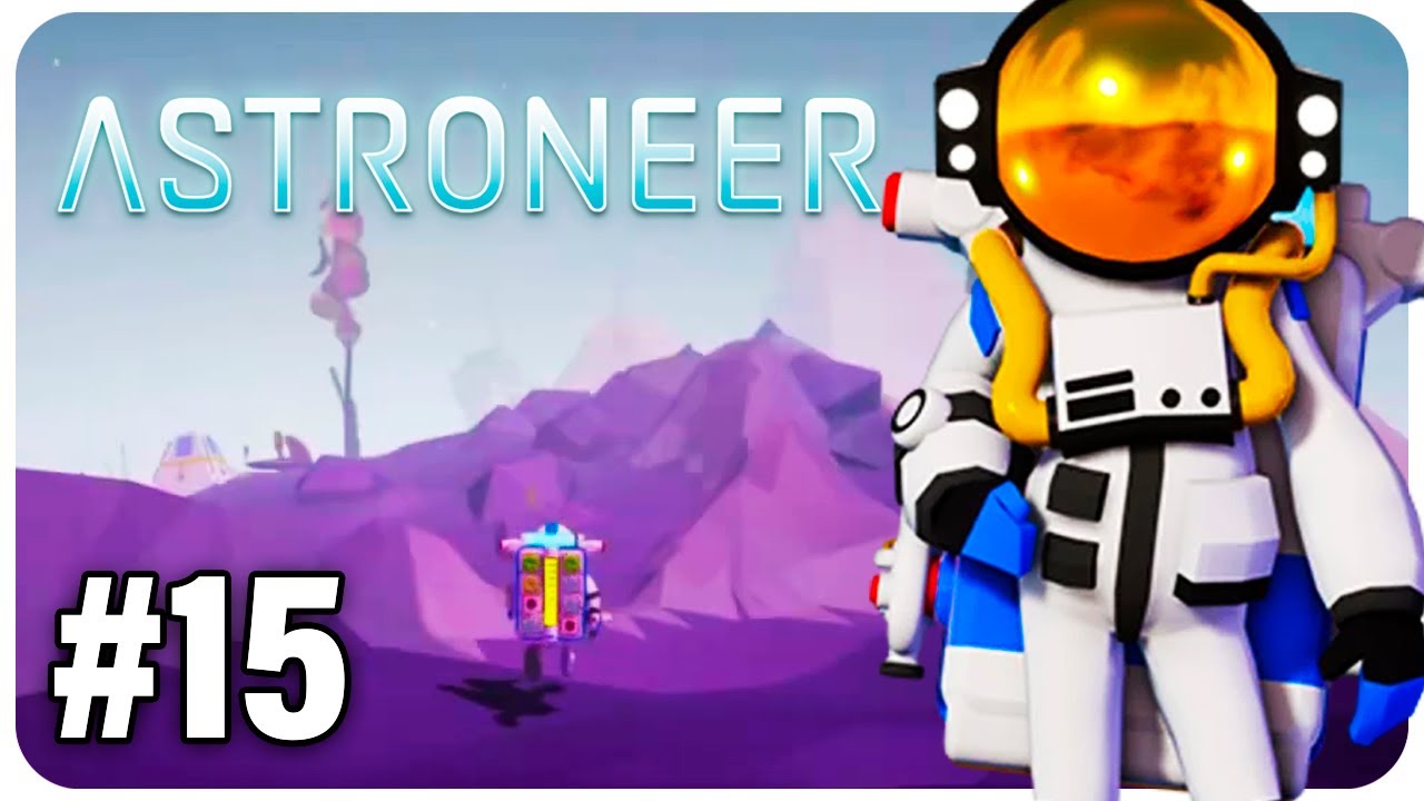 🚀 Exploramos las CUEVAS de este PLANETA EXTRAÑO en ASTRONEER #15 ...