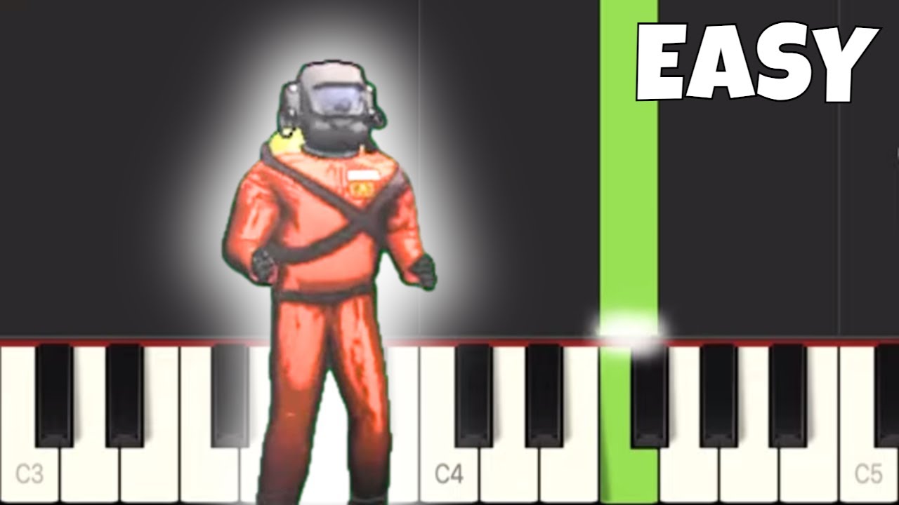 Lethal Company - Boombox Song 5 - EASY Piano Tutorial - YouTube