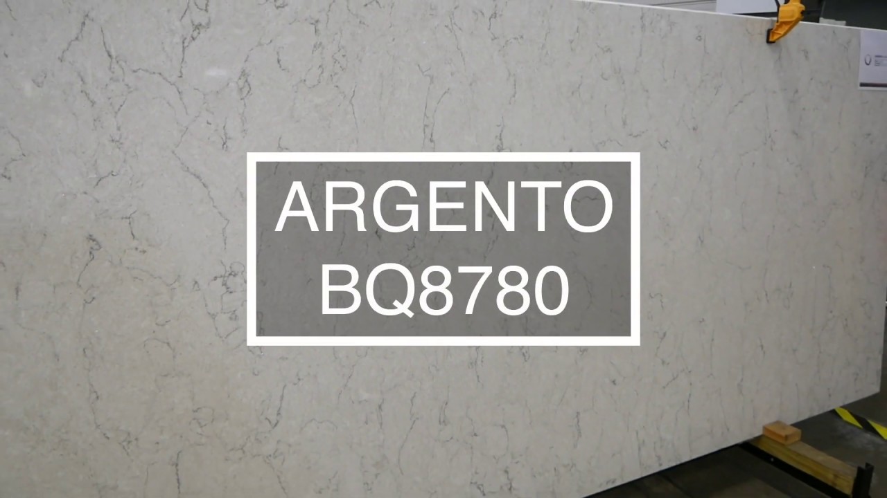 Vicostone Argento BQ8780 (Full Slab) - YouTube