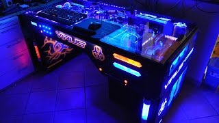 Custom Computer Built Into Desk - Custom Built In Pc Desk Case Cooling Questions Overclock Net ...