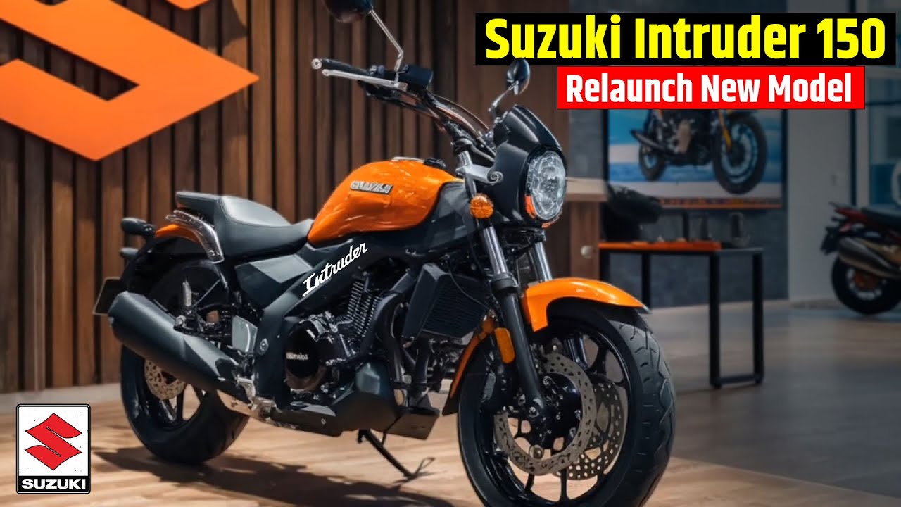 All New Suzuki Intruder 150 Relaunch in India | Price & Launch date ...