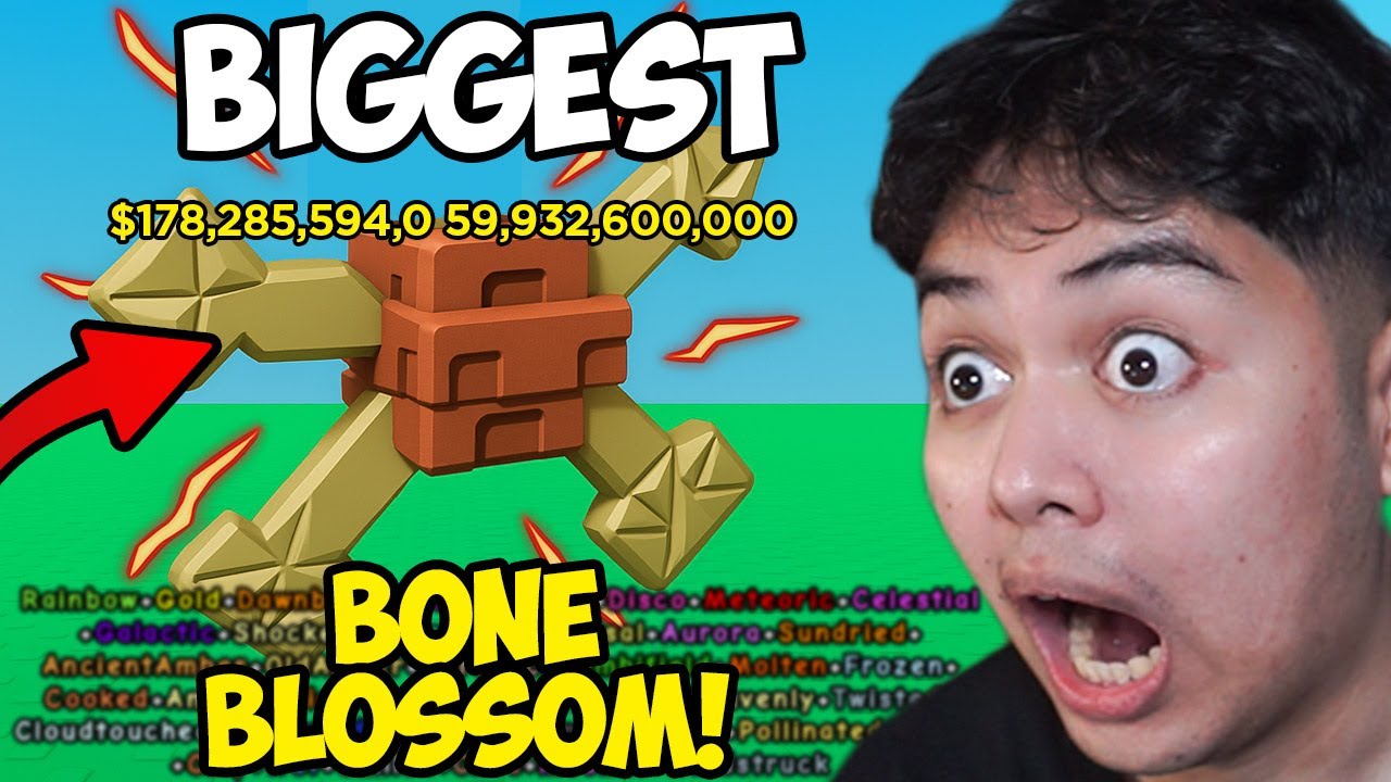 300,000 KG WORLD RECORD BONE BLOSSOM IN GROW A GARDEN! ft. Alpha24 & Zoroninja - YouTube