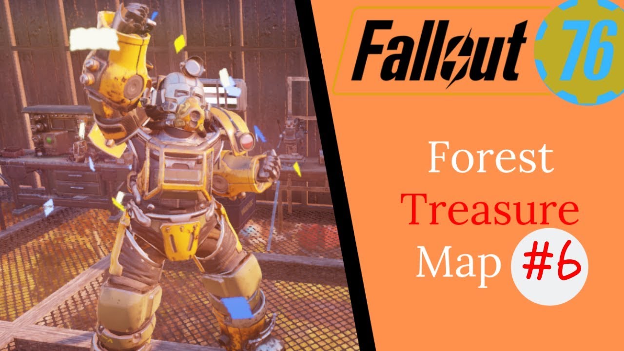 Fallout 76 Forest Treasure Map 6 - YouTube