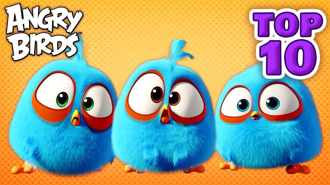 Angry Birds | Top 10 Topsy-Turvy Moments - YouTube