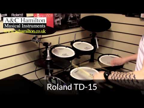 Roland TD-15 vs. TD-25 - MODULE Comparison - A&C Hamilton - YouTube