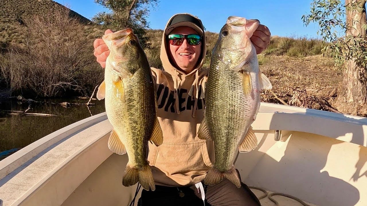 Catching Bass in California After the Rain! (Largemouth Fishing) - YouTube