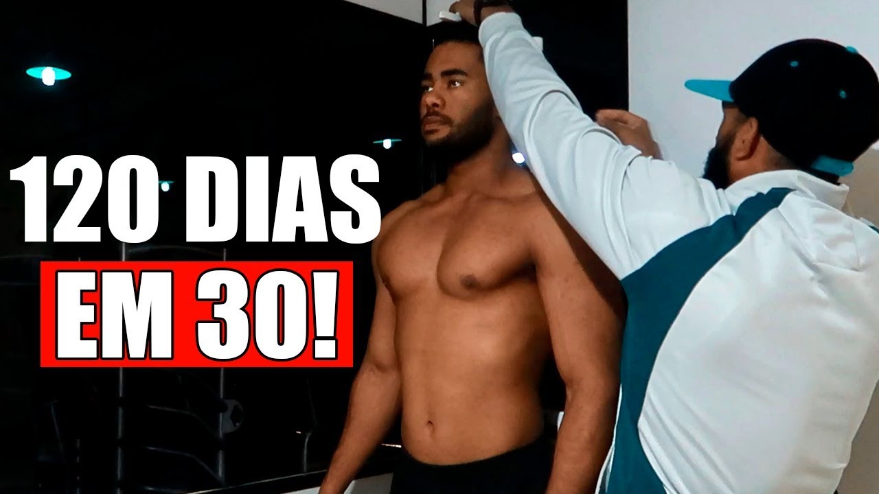 PROJETO 120 DIAS EM 30?! AVALIAÇÃO FÍSICA NEGROMORFO - YouTube