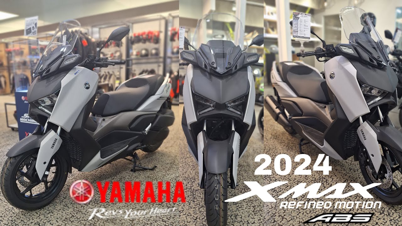 Bagong Update New 2024 Yamaha XMAX 300 - Actual Unit New Color Matte ...
