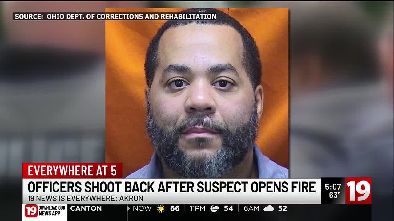 2 arrested, 1 hospitalized after suspect shoots at Akron police ...