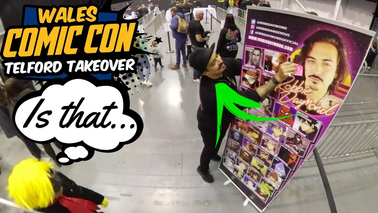 Wales Comic Con Telford Takeover April 2022 360° Saturday - YouTube