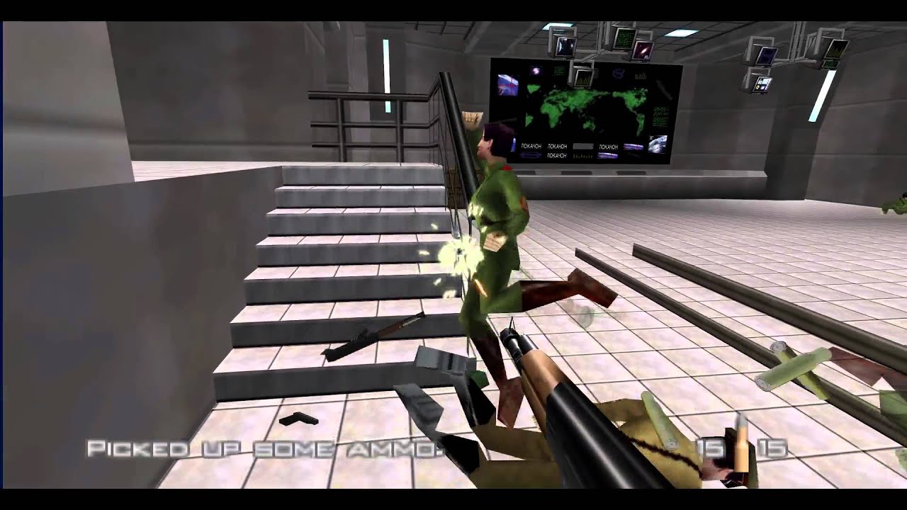 GoldenEye 007 Walkthrough # 5 - YouTube