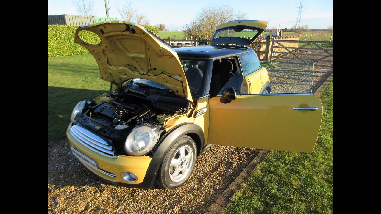 2008 Mini Cooper Pepper Pack Mellow Yellow - YouTube
