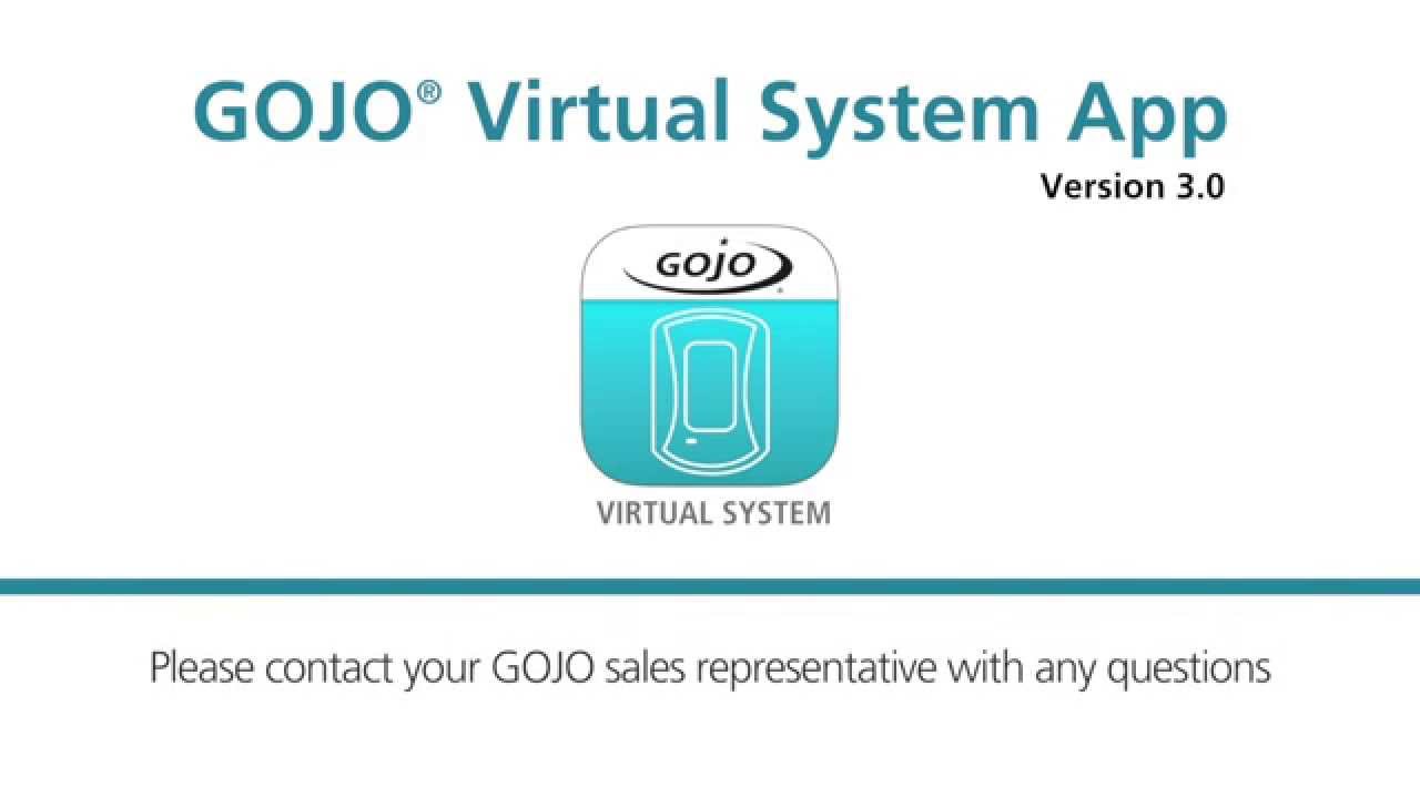 GOJO Virtual System Mobile App v3.0 - YouTube