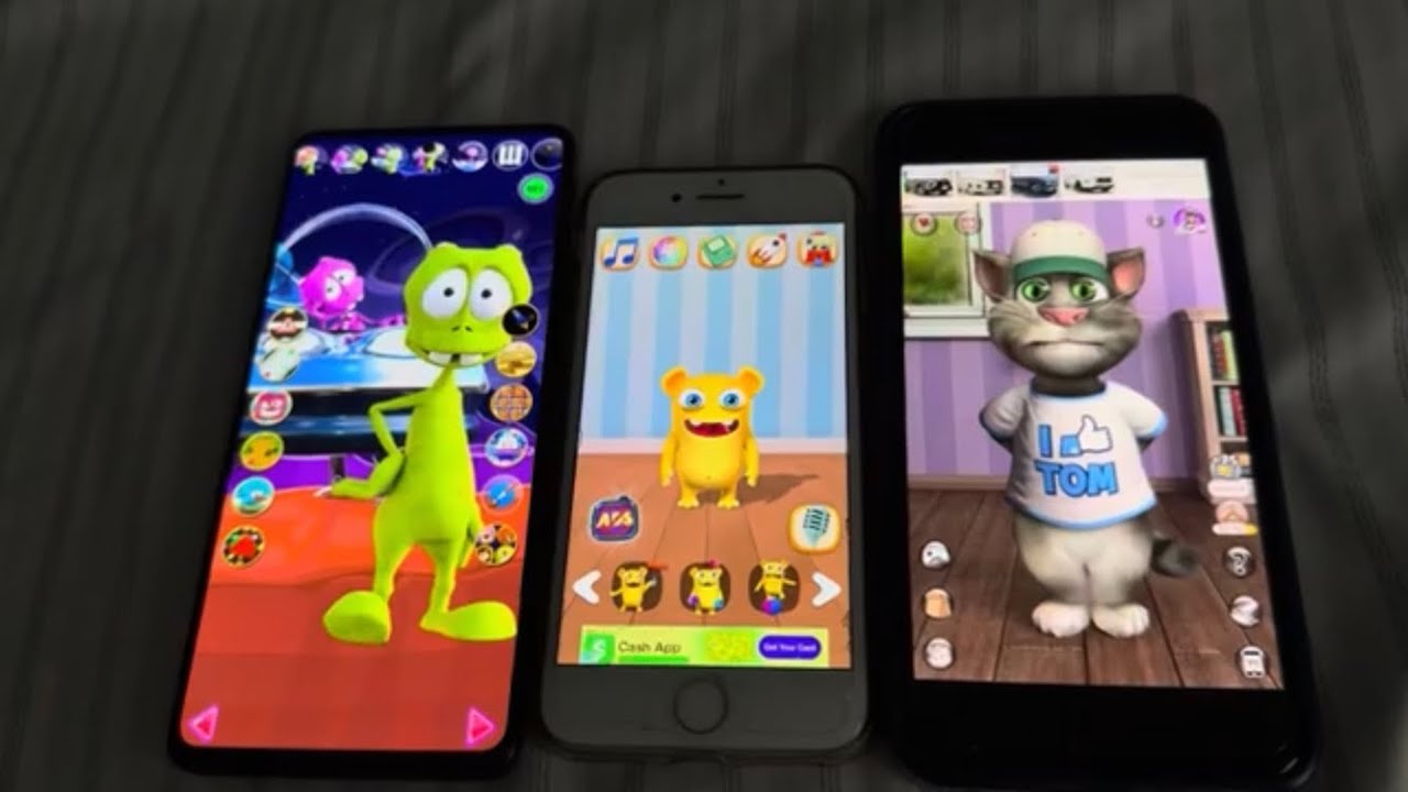 Talking Alan Alien Echo Vs Crazy Talking Bob Echo Vs Talking Tom Cat 2 ...