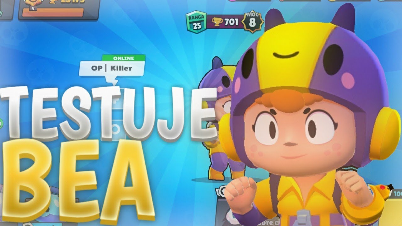 TESTUJE BEA PO BALANCE🙂 BRAWL STARS POLSKA 🙃 - YouTube