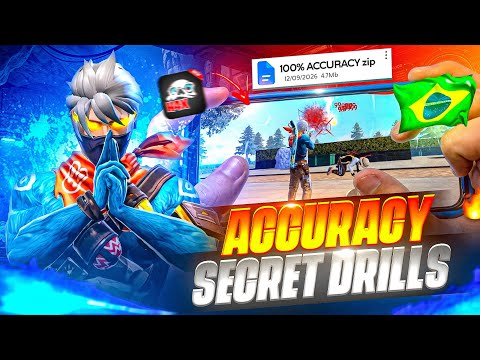 Accuracy Secret Drills 🔥🤯 | No Recoil ❌ 💯 Working 📈 | For All Devices 📱 Best Sensi 🔥 | Freestyle 16z