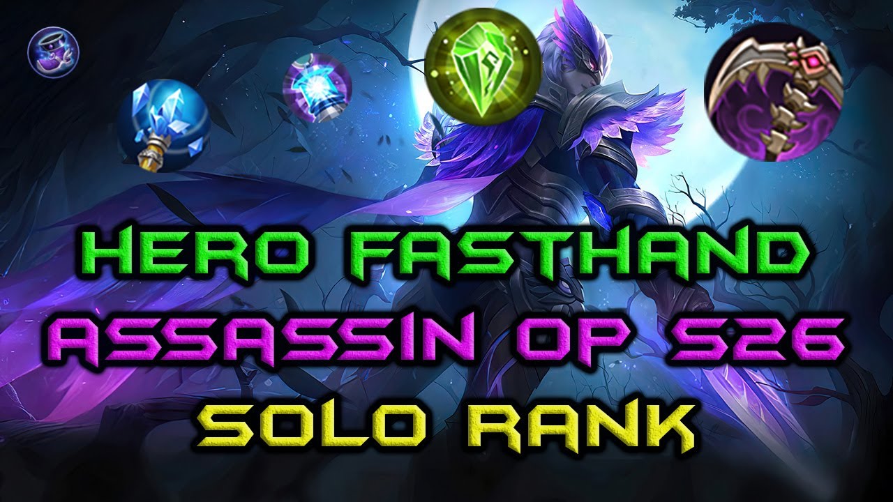 Gusion Mobile Legends Solo Rank Carry Team To Victory - YouTube