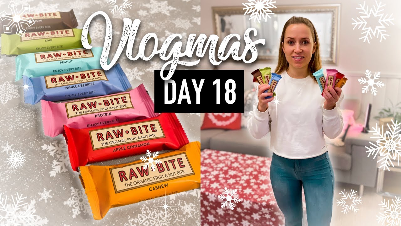 Raw Bite Bars Taste Test // Vlogmas Day 18 - YouTube
