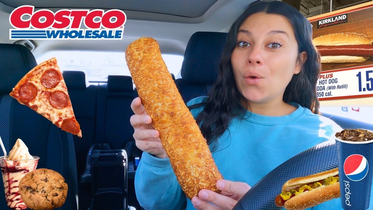 I tried COSTCO'S ENTIRE FOOD COURT MENU for the FIRST TIME! - YouTube