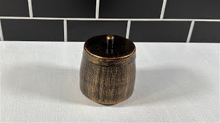 WUSIFIE Outdoor Ashtray with Lid - Bronze