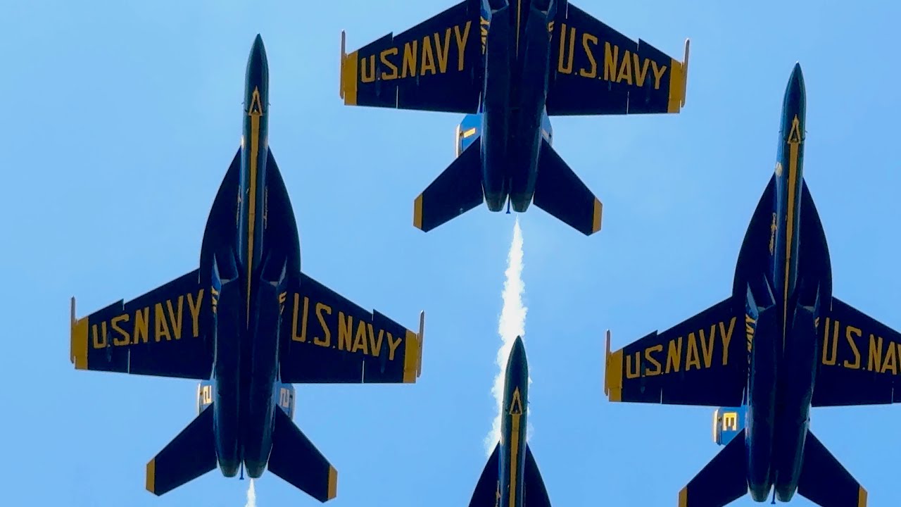 Blue Angels Direct Flyover 4K Seattle August 2nd, 2024 - YouTube