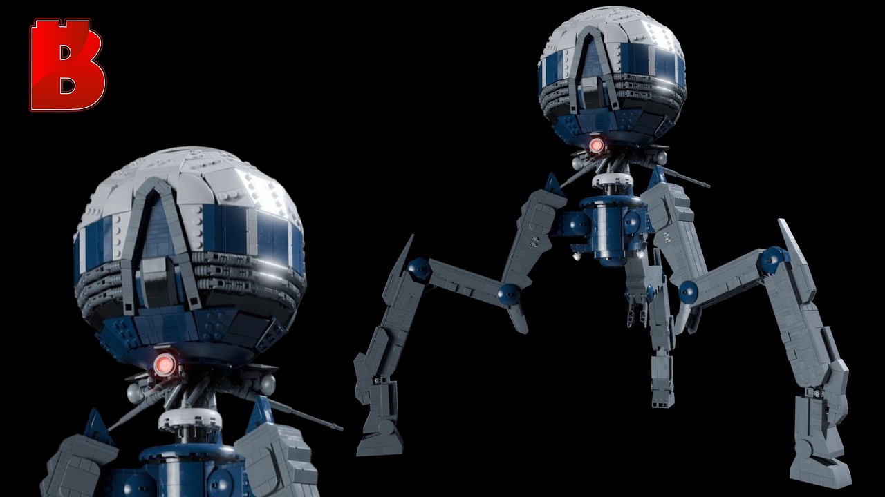 MASSIVE Octuptarra Tri-Droid LEGO Build! | Minifigure Scale Design ...