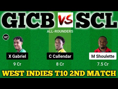 GICB vs SCL dream11 prediction, GICB vs SCL dream11, GICB vs SCL Today ...